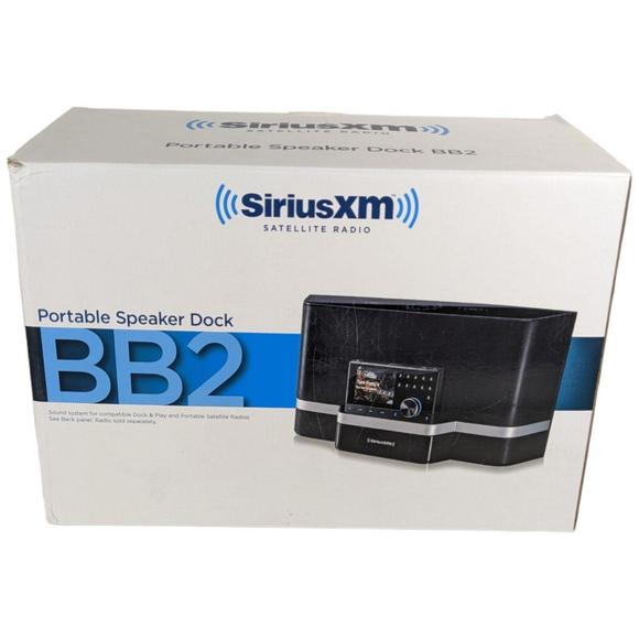 Other | Sirius Xm Portable Speaker Dock Bb2 With Radio Remote Antenna ...